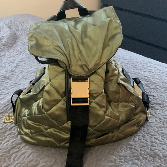 Steve Madden | Bags | Steve Madden Quilted Satin Backpack Purse | Poshmark